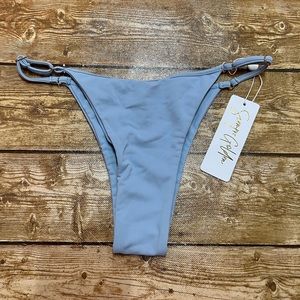 Siempre Golden | Swim | Nwt Siempre Golden Lust Bikini Bottom In Sky ...